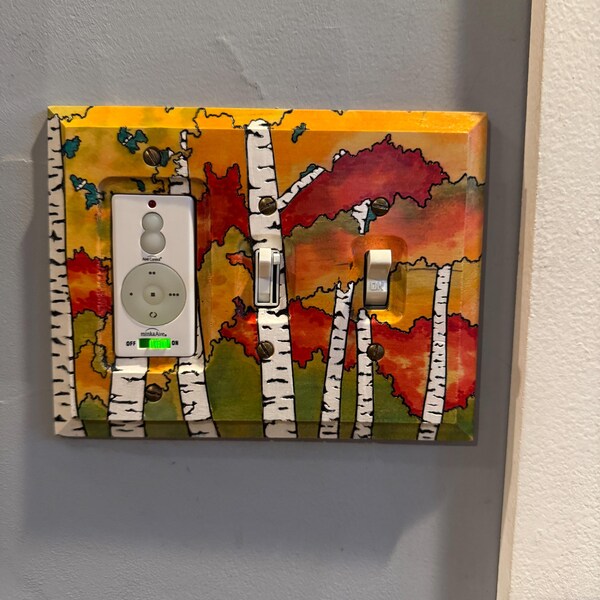 Hand Painted Tarot Card Light Switch Cover the Sun Lightswitch Cover ...