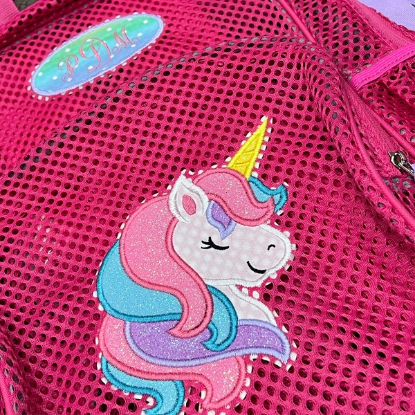 Unicorn Applique Embroidery File,magic Birthday Girl Shirt Embroidery ...