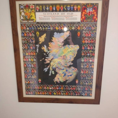 Map of CANALS and Navigable Rivers William Swire 1888 Rare Exceptional ...