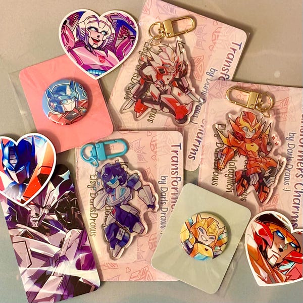 Transformers Charms 4 | TFCON '24 Batch - Etsy