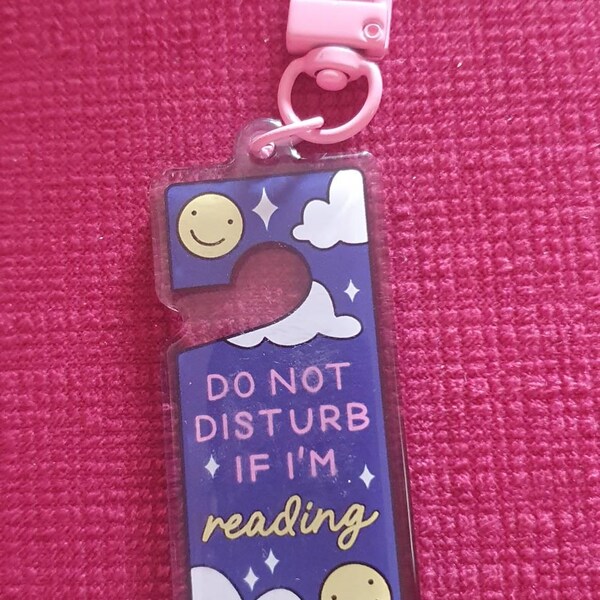 Book Club Bookmark Pink Mustard Yellow Black Tassel Book Lover Reading ...