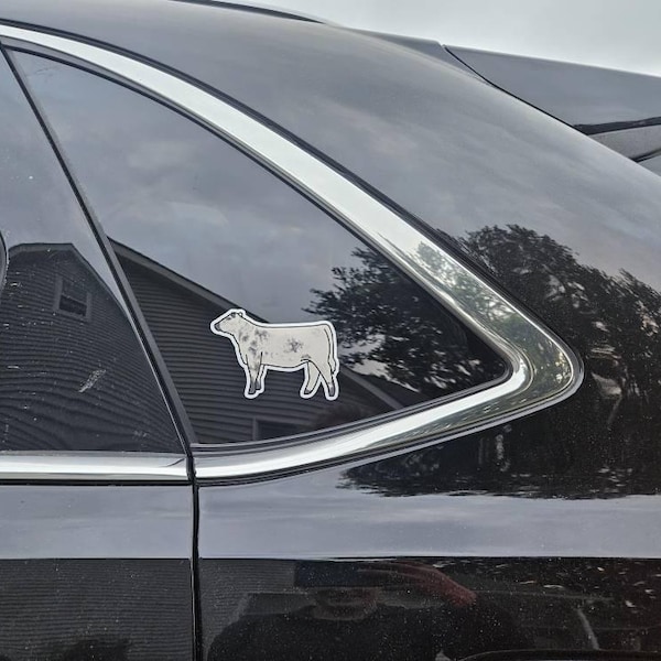 Custom Show Animal Sticker: Personalized Livestock Decal - Etsy