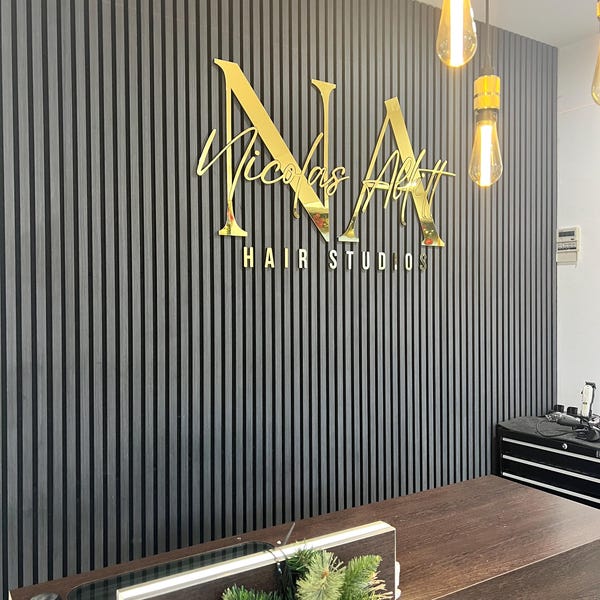 Double Sided Custom Round Exterior Circle Sign and Illuminated Round ...