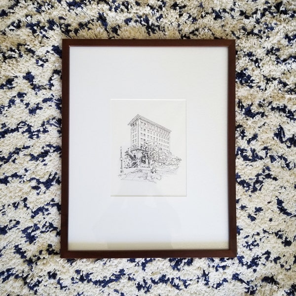 The Beverly Hills Hotel Watercolor Print, Beverly Hills, Travel ...