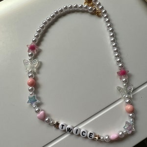 Twice What is Love Bracelet, Custom Y2K Kpop Beaded Jewelry - Etsy
