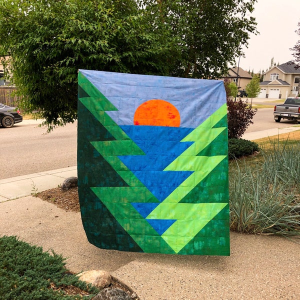Mammoth Lakes Quilt Pattern - PDF - Etsy