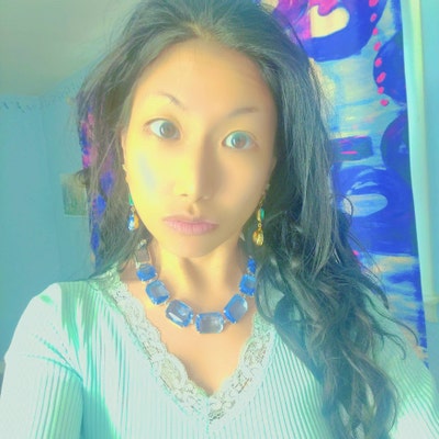 Purple Statement Necklace, queen of Night Anna Wintour Collet Necklace ...