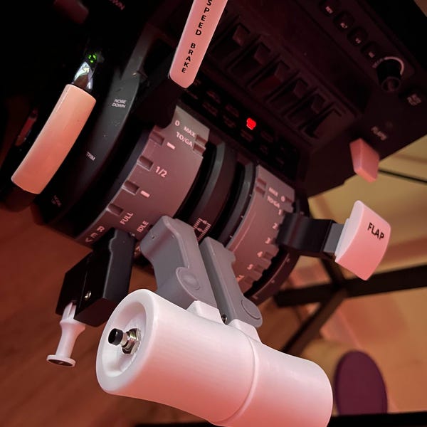 Prodesksim G58 Baron Twin Engine Piston Realistic Throttle/fuel Mixture ...