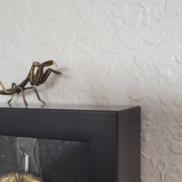 Vintage Style Solid Brass Copper Eagle With Spread Wings Animal Statue ...