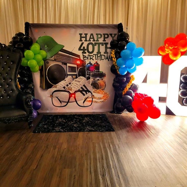 Trunk Party Backdrop 2 Background Custom Step and Repeat College - Etsy