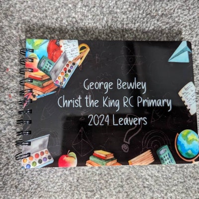 School Leavers Book. Year 6 Year 11. End of School. Class Signatures - Etsy