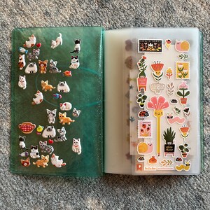 Sticker Storage Book 32 Long Type Pockets Comfort Sticker Album ...