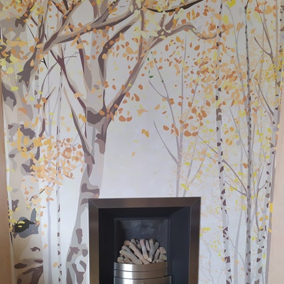 Watercolor Sunflowers Wallpaper Wall Murals, Garden Countryside Style ...