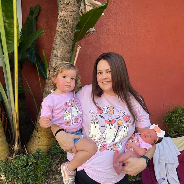 Let's Go Ghouls Halloween Shirt, Retro Halloween T-shirt, Kids ...