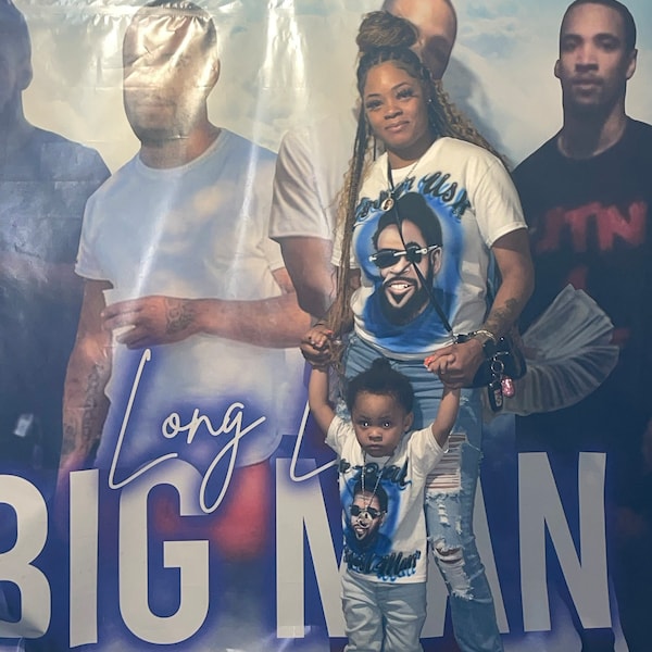 In Loving Memory | Rest in Peace | in Memory of Custom Airbrush Shirt ...