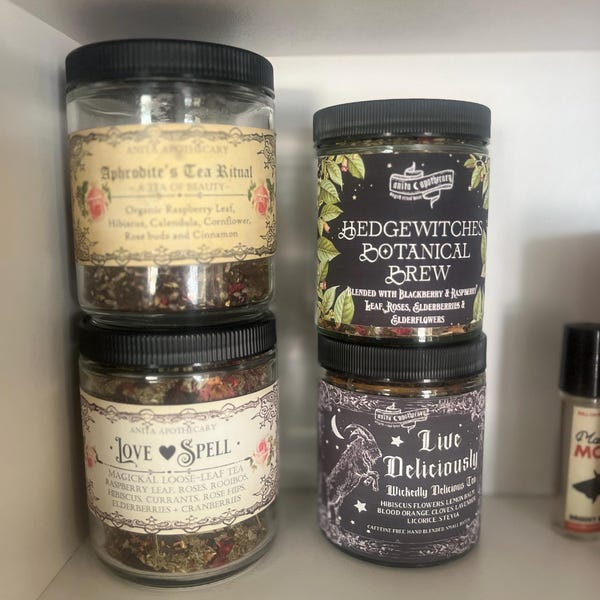 8oz Witches Cooking Salts | Anita Apothecary, Hearth Witch, Kitchen ...