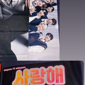 Ateez Yeosang Reflective Slogan Banner - Etsy
