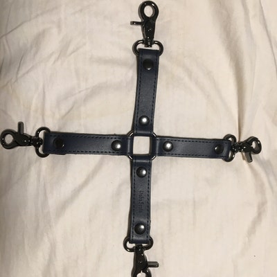 BDSM Hogtie Bondage Hogtie 4 Way Restraint Genuine - Etsy