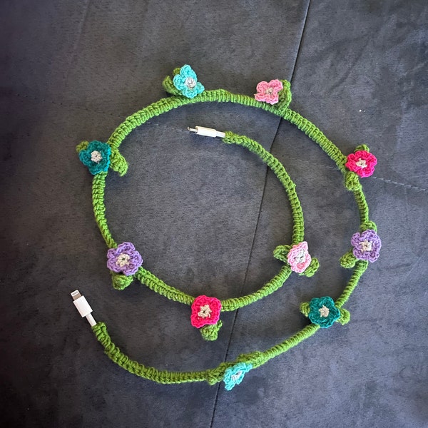 PATTERN - Crochet Phone Charger (with Video Tutorial), Make Your Own ...