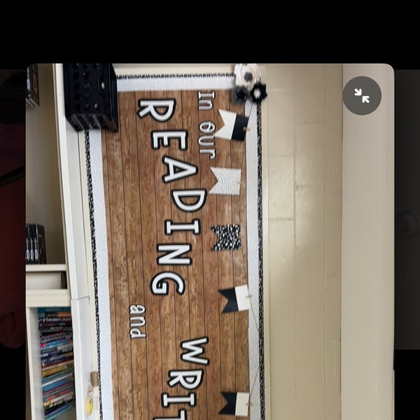 Black and White Classroom Decor Back to School Bulletin Board ...