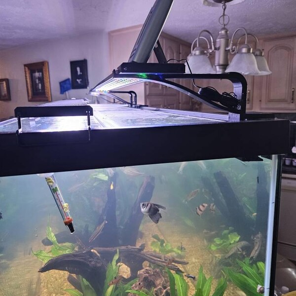 Hang-on-back Aquarium Light Riser | 2-8 Inch Height | Adjustable Height ...