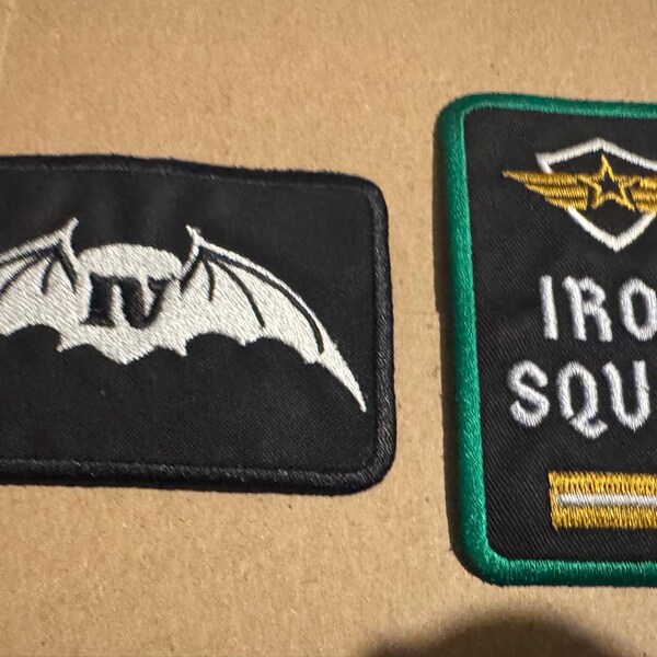 Fourth Wing Embroidered Patch, Flight Jacket Cosplay Patches, Dragon ...