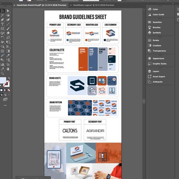 Brand Presentation - Logo Presentation - Branding Showcase Template ...