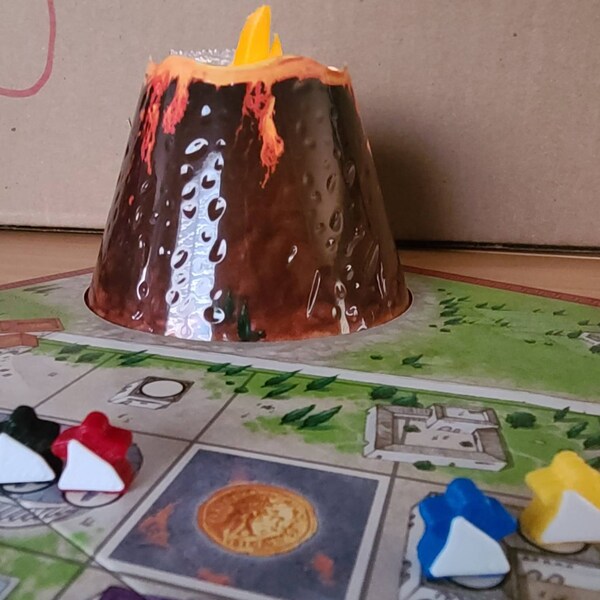 The Downfall of Pompeii Toga Meeple Upgrade - Token - Custom ...