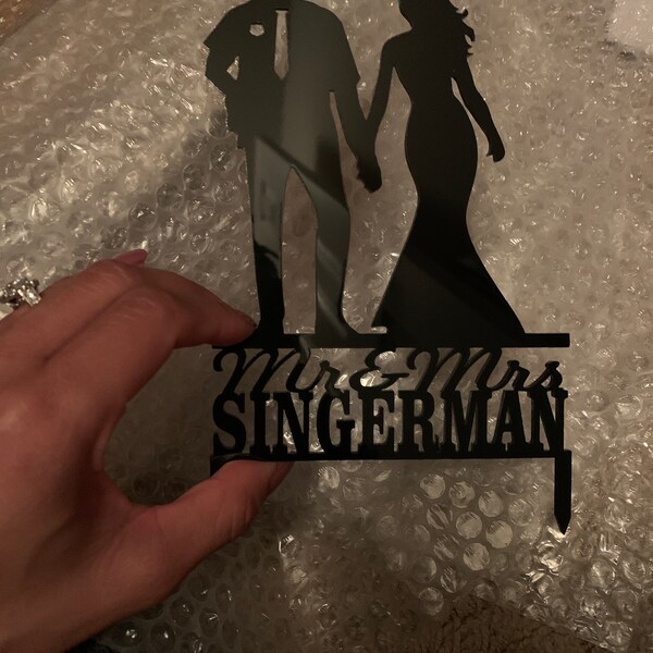 Personalized Police Officer Wedding Cake Topper, Policeman & Police ...