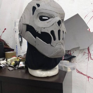 Black Mask Pepakura FOAM Unfold - Etsy
