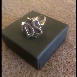 Cross of Lorraine Magnum Pi Team Ring Pendant Sterling Silver 925 - Etsy