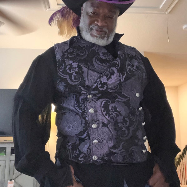 THE COUNT SHIRT - Black Rayon - Etsy