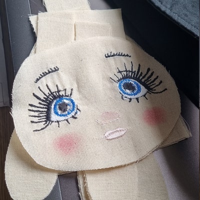 Dolls Faces for Rag Dolls Machine Embroidery Design - Etsy