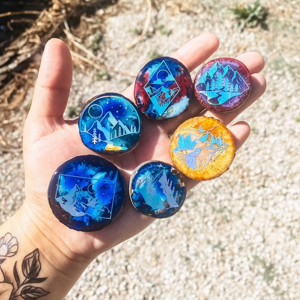 Resin Foil Chibi Horror Characters, Halloween Foils, Resin Inclusions ...