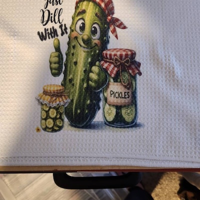 Cute Pickles Clipart, Canning Jar Label, Crazy Pickle Girl, Digital ...