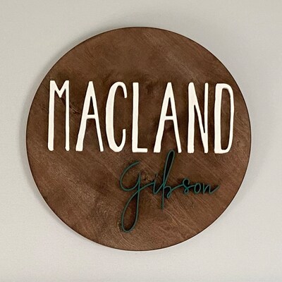 Lighthouse Name Sign Nautical Nursery Theme Round 3D Nursery - Etsy