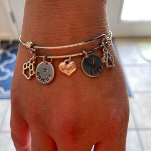 Add A Charm, Customized Bangle Bracelet Charm, Create Your Own Necklace ...