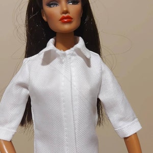 PDF Pattern Silk Draped Dress for Fashion Royalty FR2 Doll no ...