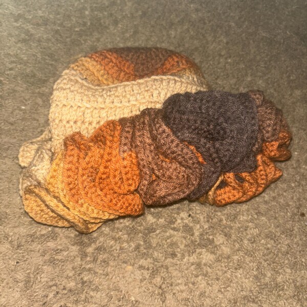 Solid Wavy Hat (choose Your Color) - Etsy