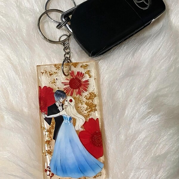 Custom Kpop & Anime Resin Keychains | Text Keychain | Beaded Charms ...