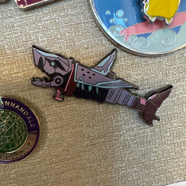Arcane | Enamel Pin | Fanmade | Jinx's Fishbones! - Etsy