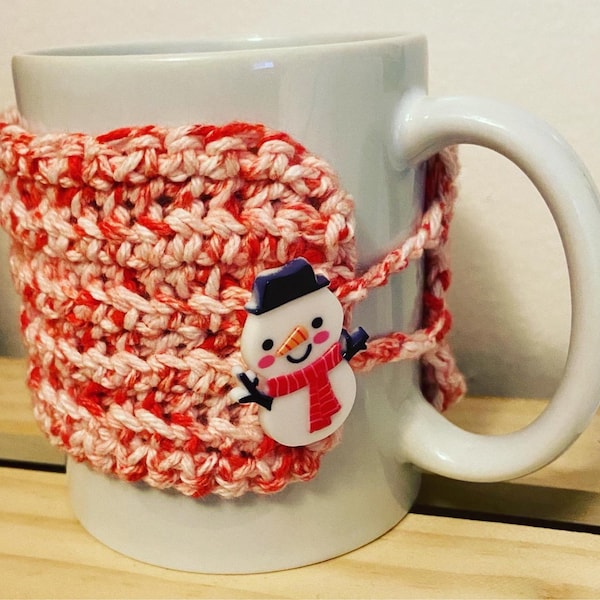 Honeycomb Mug Cozy Pattern | Crochet Mug Wrap | Mug Warmer Crochet ...