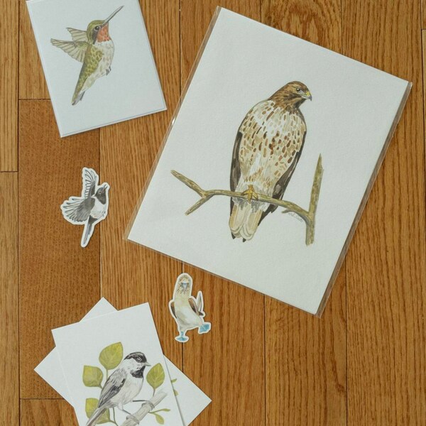 Bluebird - Painted Bird Pin - Hand Painted - Hans Sculpted - Bird Pin ...