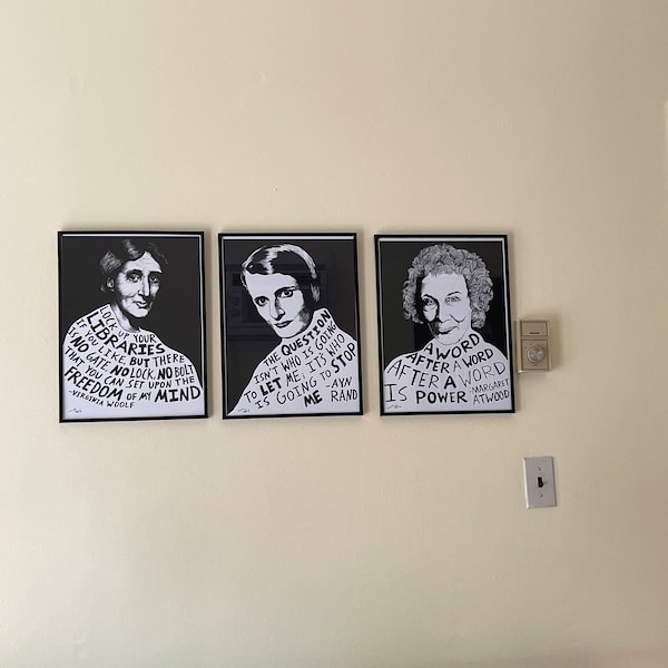 5 Author Quote Posters - High-resolution Digital Files - 40+ Authors ...