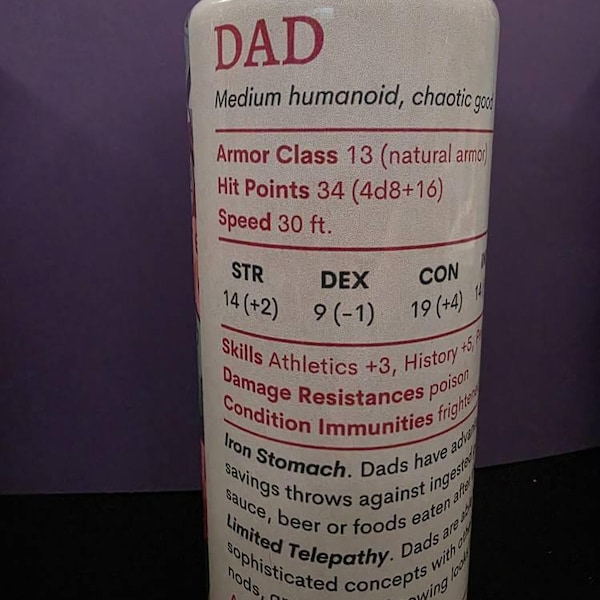 Dnd Baby Announcement Template, Dungeons and Dragons Birth of Baby ...