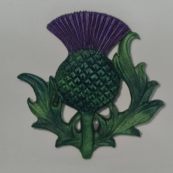Thistle Silicone Mould (mold) - 'scottish Thistle' by FPC Sugarcraft ...