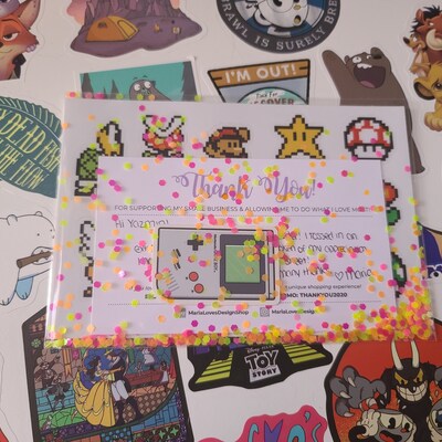 Nintendo Sticker Sheet Sticker Pack Retro Video Game Stickers - Etsy