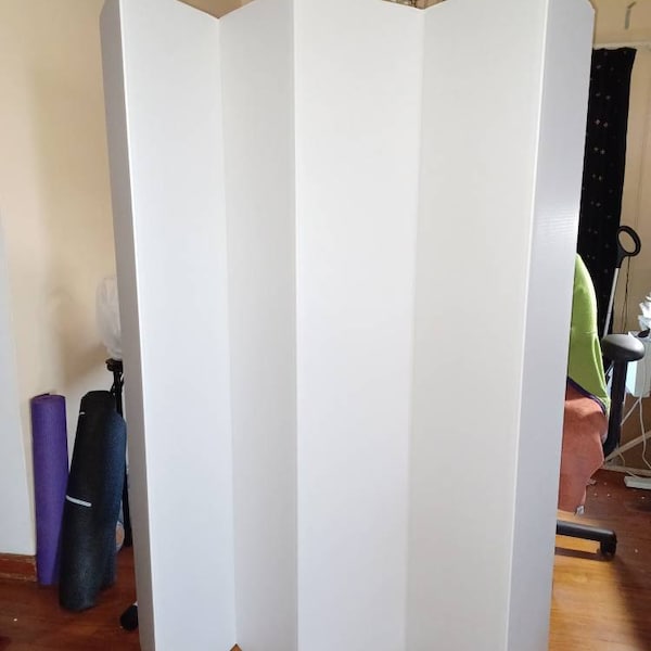 Bedside Commode Privacy Screen Partition Portable Handicap Aid 5 1/2 ...