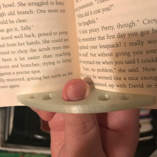 Book Ring - 3D Printed - Book Lovers - Stocking Filler - One Handed ...