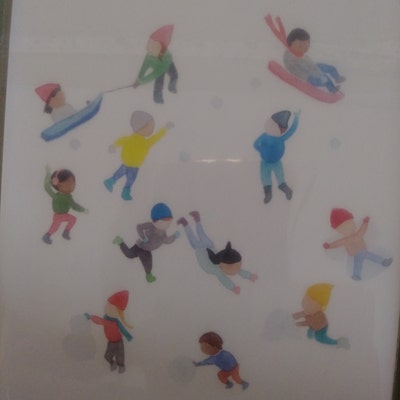 Whimsical Greeting Cards, Art Cards, All Occasion Cards, Set of ...